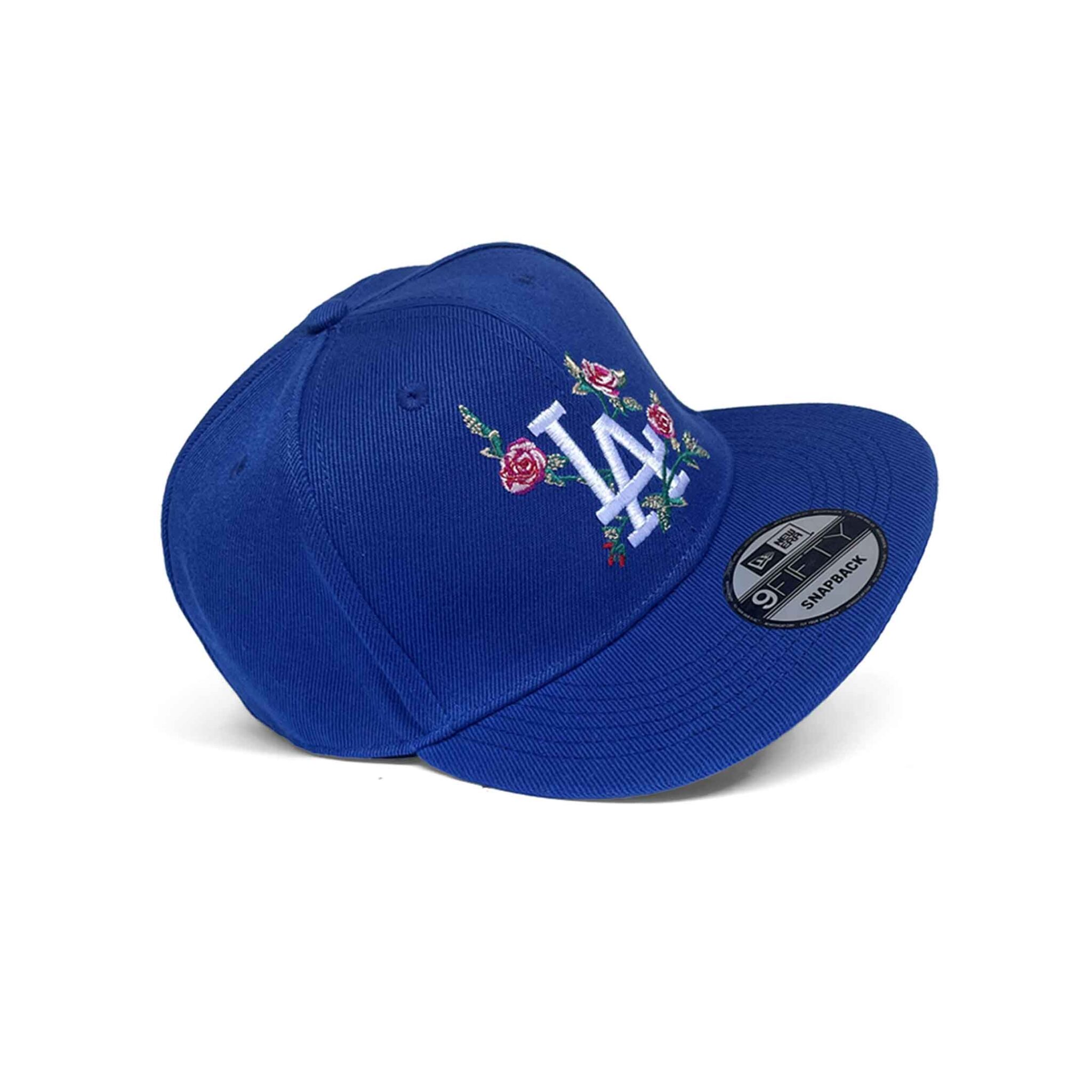 New Era 9fifty Los Angeles Dodgers Bloom Blue - Lids Club