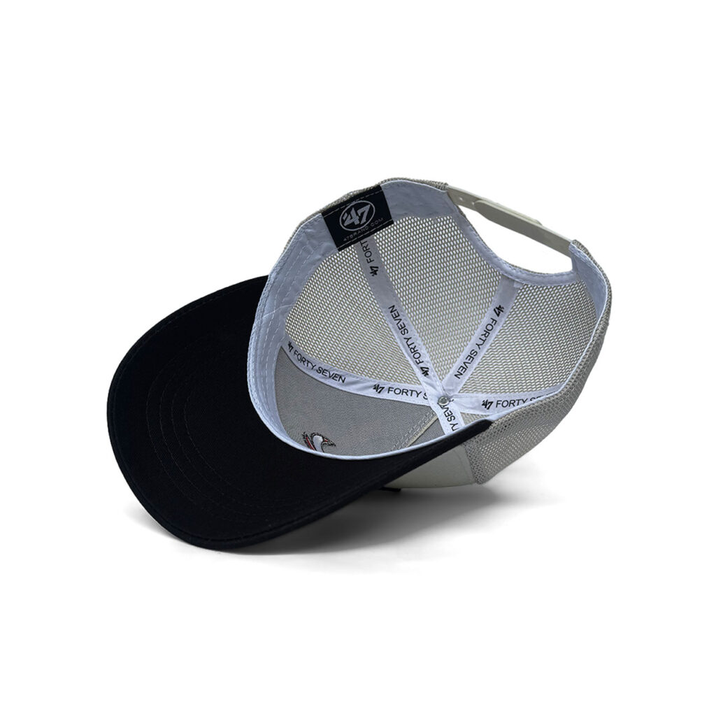 '47 Chicago Bulls Trucker Clean Up Two Tone Cream/black Trucker