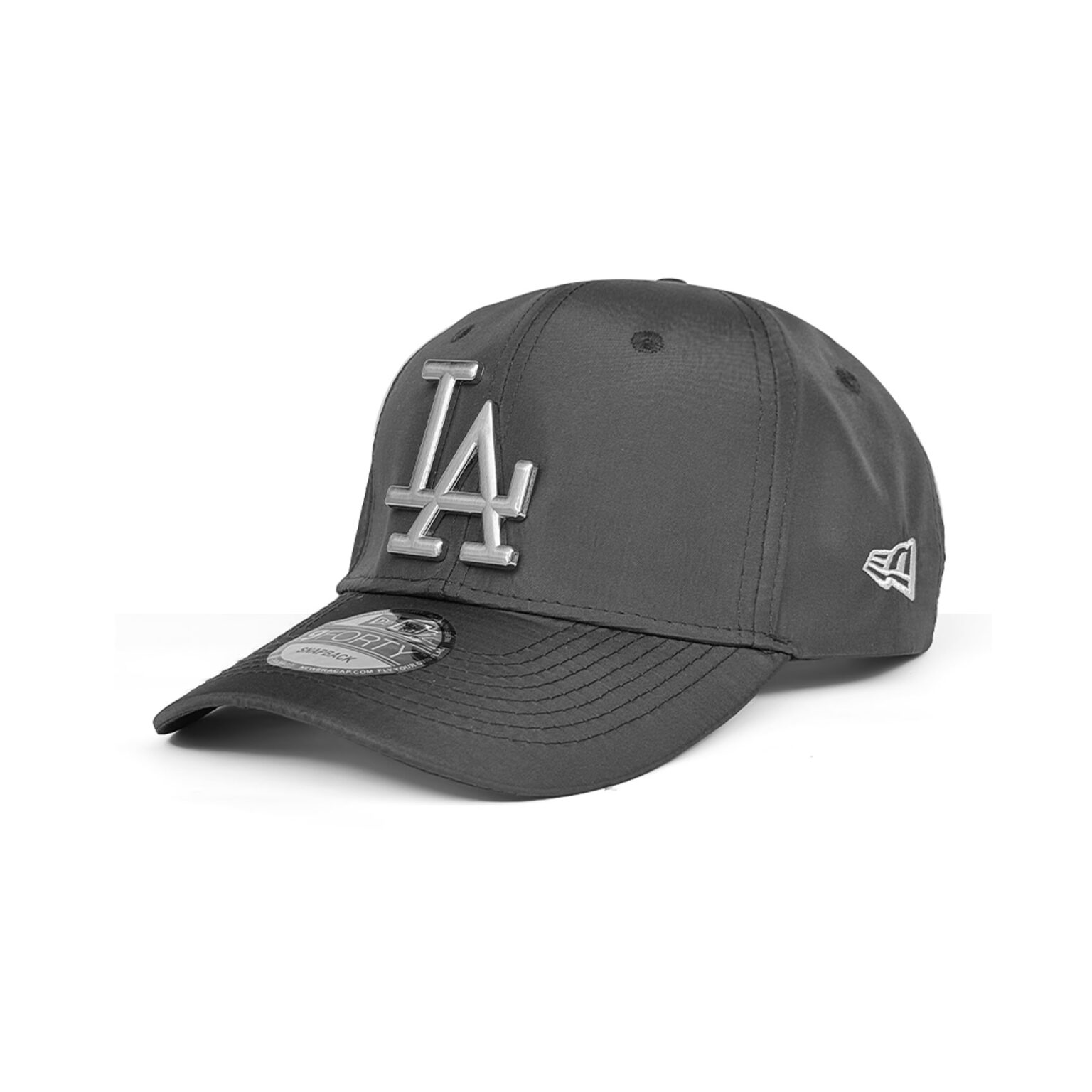 New Era 9forty Los Angeles Dodgers Mlb Silver Metal Badge