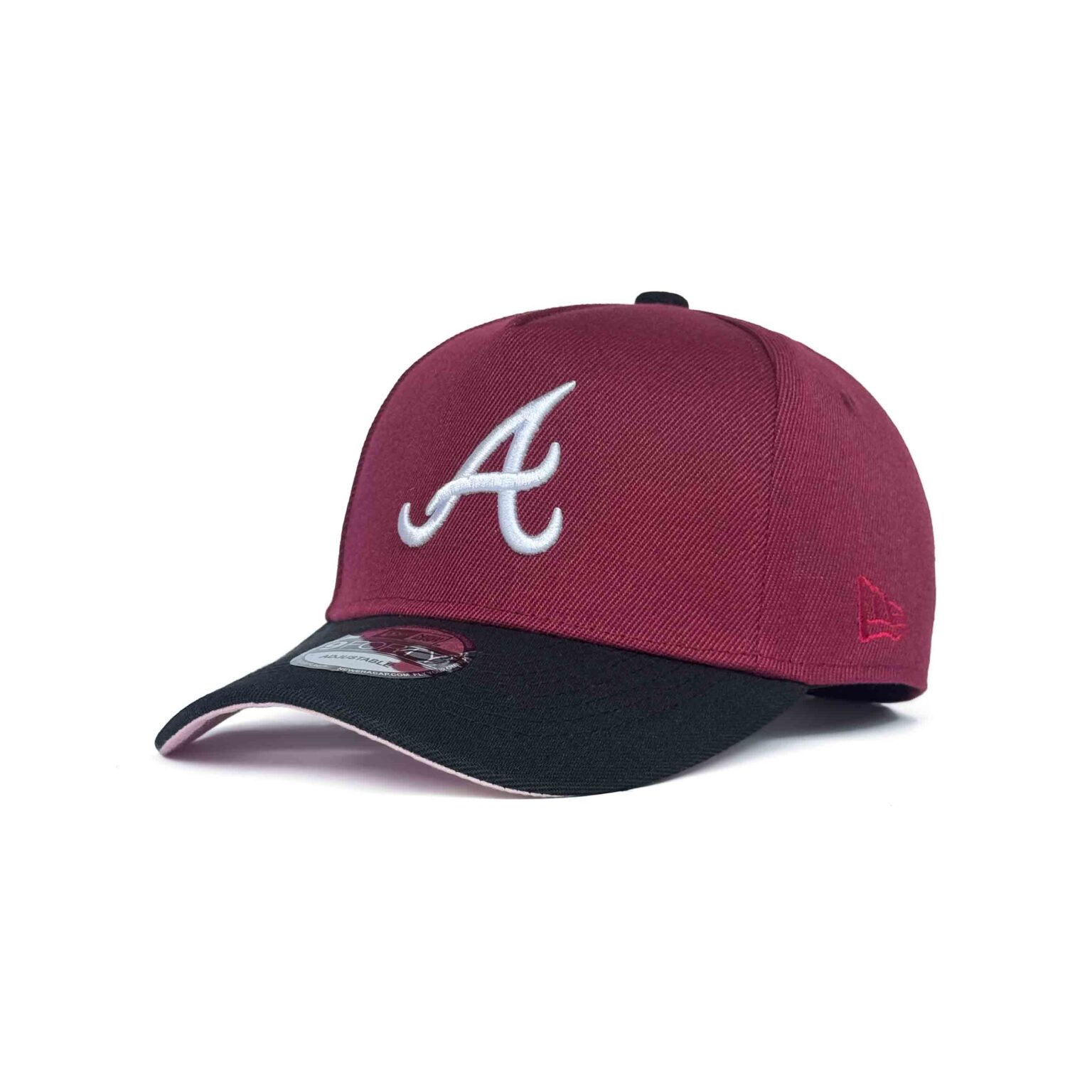New Era 9forty A-frame Atlanta Brave Two-tone/pink
